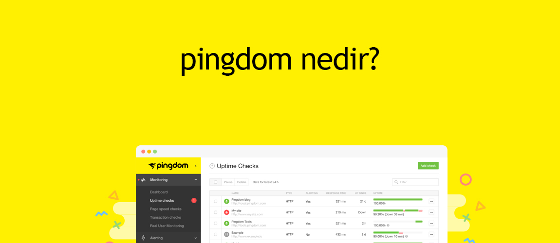 Pingdom Nedir? - aramamotoru.com